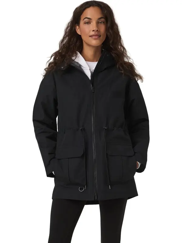 Vuori Pfeiffer Rain Jacket - Black