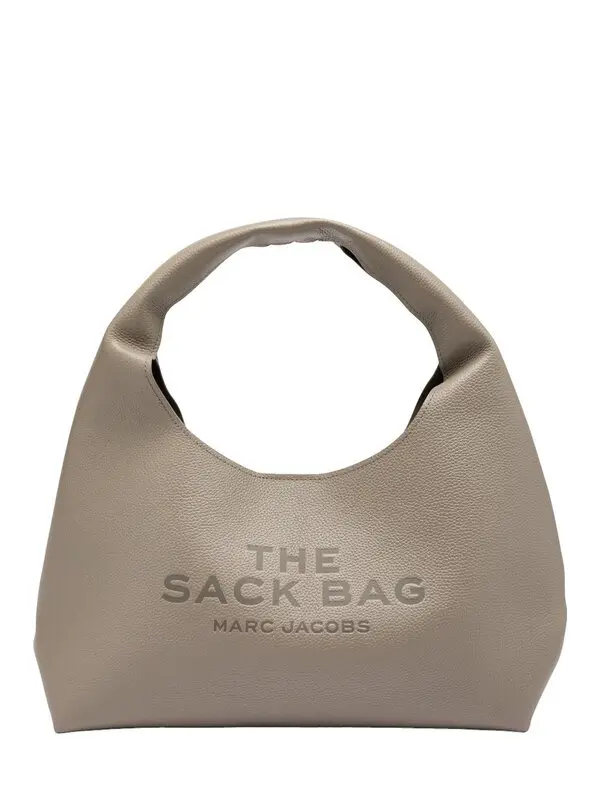 Marc Jacobs Sack Medium Grained Leather Tote - Grey
