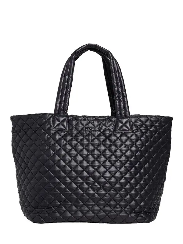 Mz Wallace Large Metro Tote Deluxe - Black