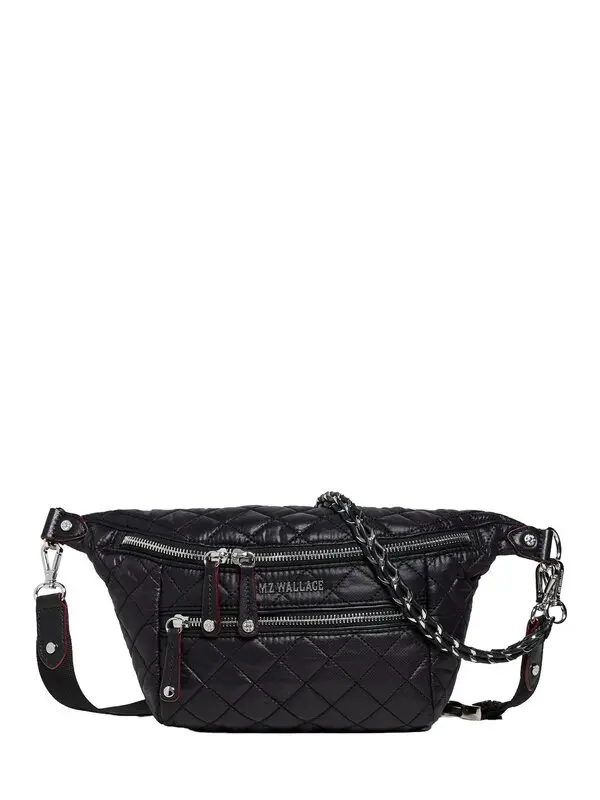Mz Wallace Small Crosby Sling Bag - Black