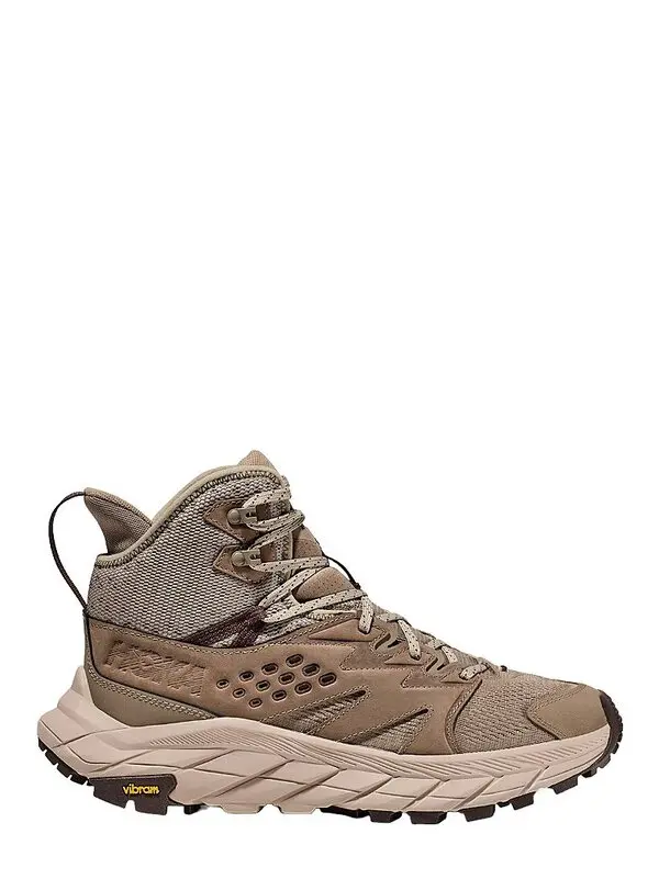 Hoka Anacapa Breeze Mid Hiking Sneaker - Dune/oxford