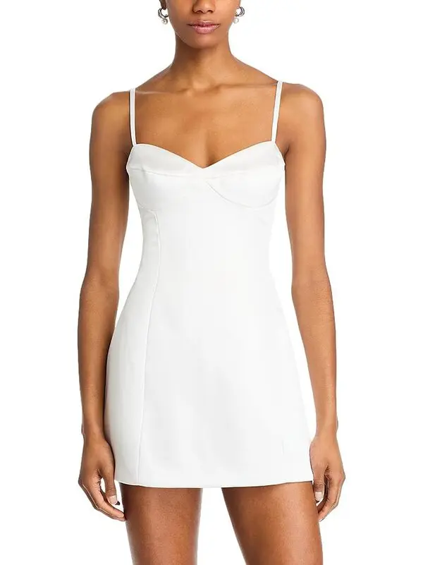 Bardot Marcello Mini Dress - Orchid White