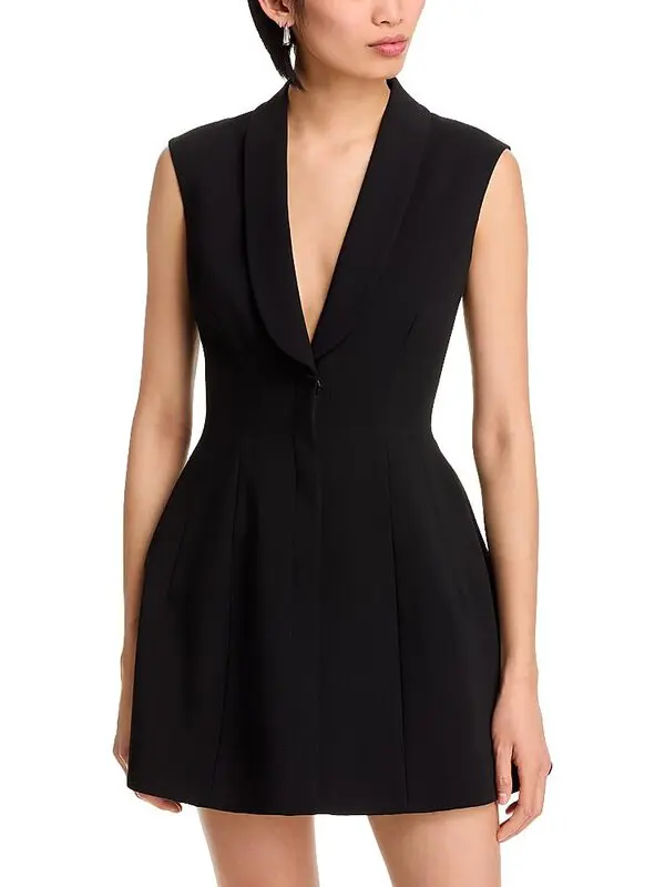 Bardot Destene Hourglass Mini Dress - Black