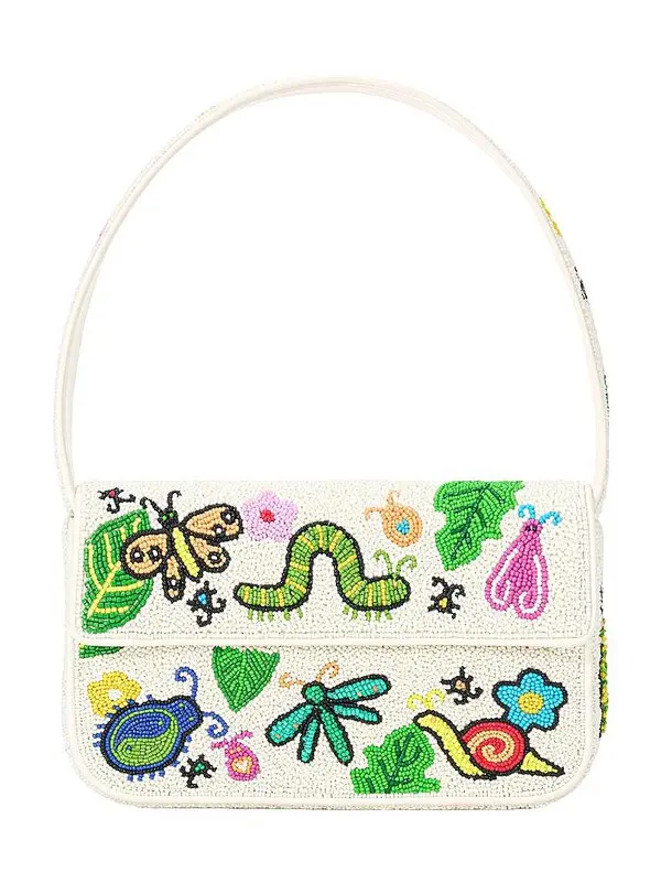 Staud Tommy Beaded Bag - Bug Out