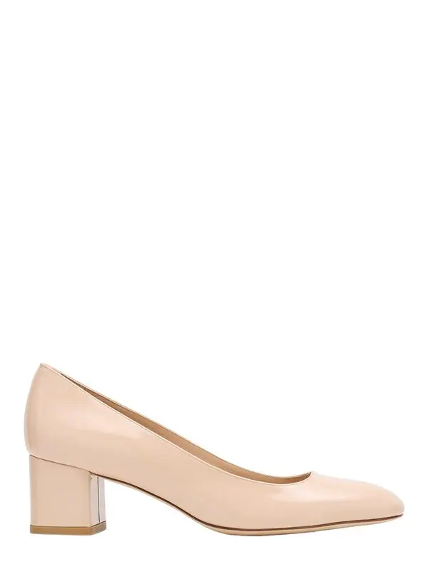 STUART WEITZMAN Maeve Patent Pumps - Barely Beige