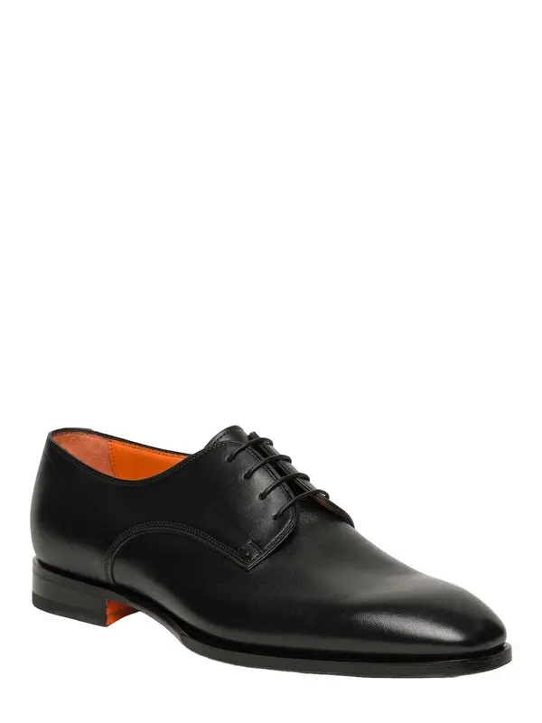 Santoni Archer Derby - Black