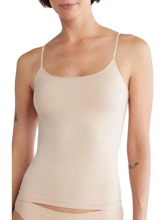 Nordstrom Seamless Layering Camisole - Beige Smoke
