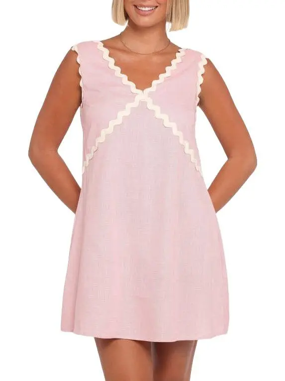 PETAL & PUP Lark Mini Dress - Pink