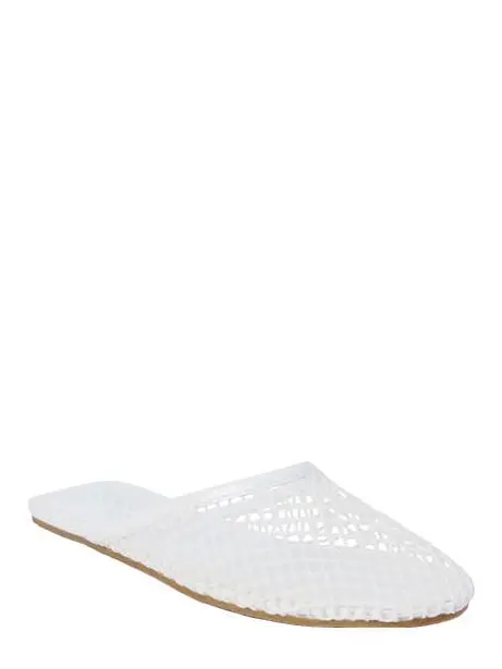 Matisse Brooklyn Mesh Mule - White