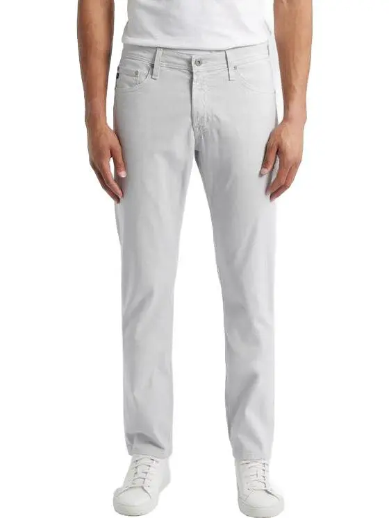 Ag Straight Leg Pants - Silver Fog