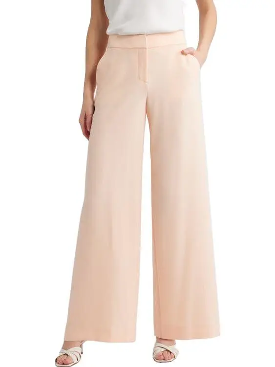 TAHARI ASL Wide Leg Trousers - Parfait