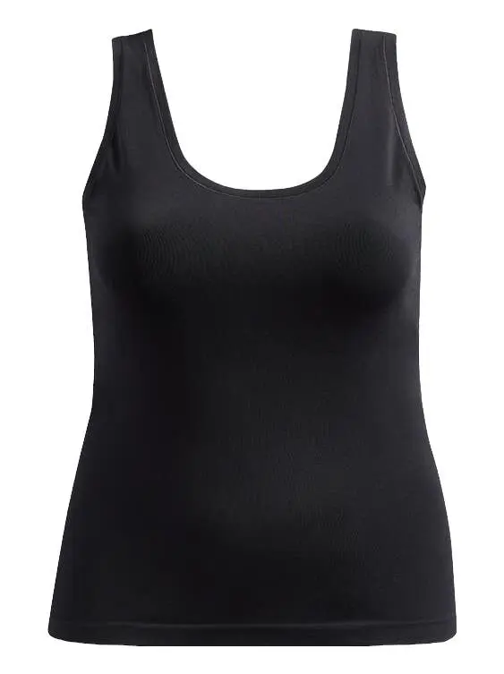 Nordstrom Seamless Layering Tank - Black