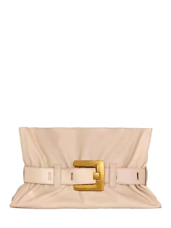 Balmain Anthem Shoulder Bag - Neutrals