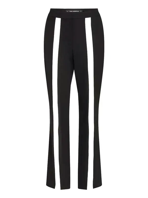 Karl Lagerfeld X Joann Tailored Trousers - Black