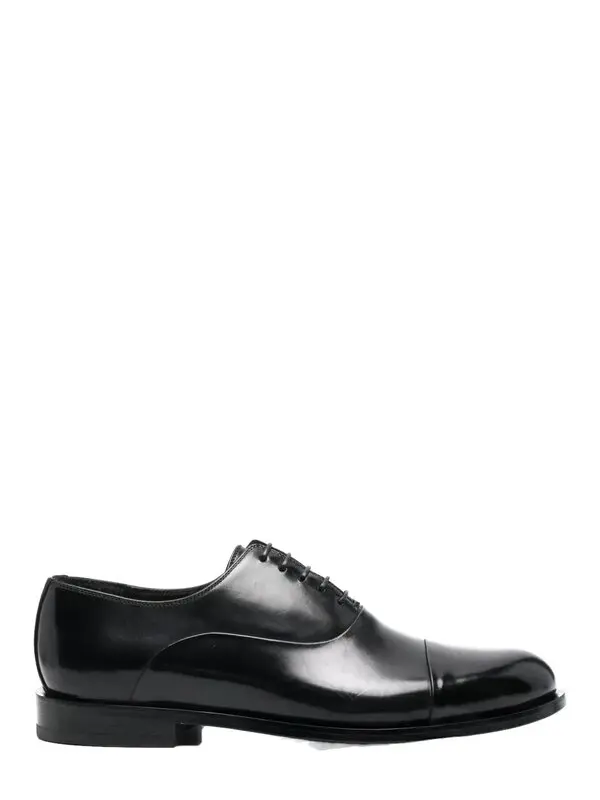 Tagliatore Leather Brogues - Black