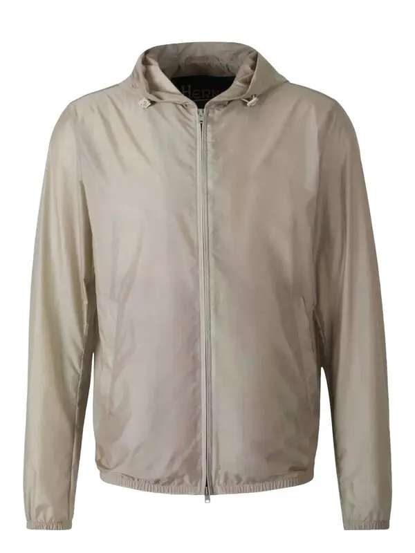 Herno Zip-up Jacket - Neutrals