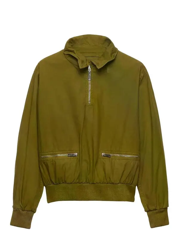 Prada Poplin Jacket - Green