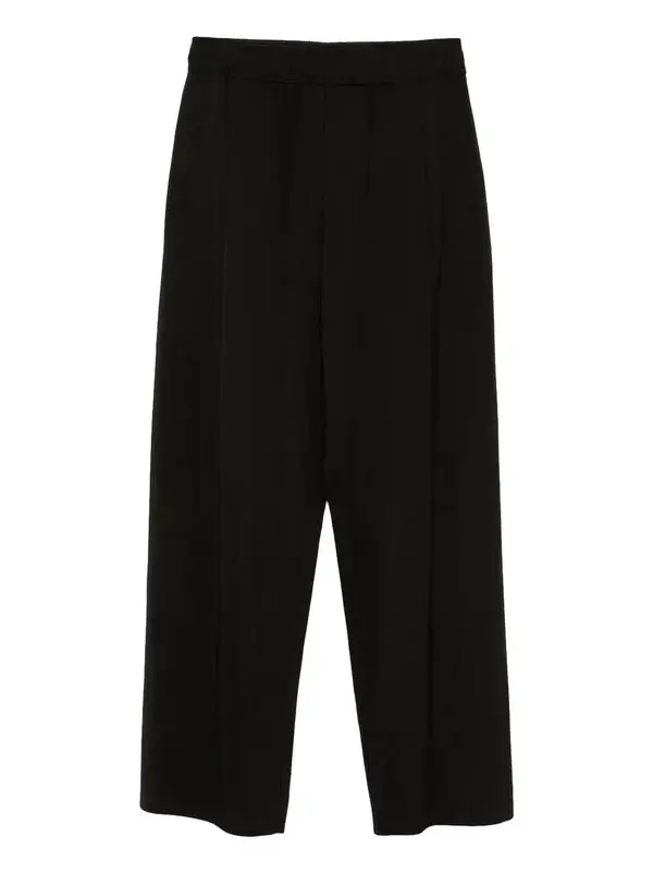 MERCI Elasticated-waist Trousers - Black