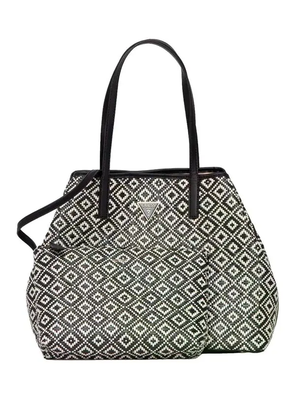 Guess Graphic-print Tote Bag - Black