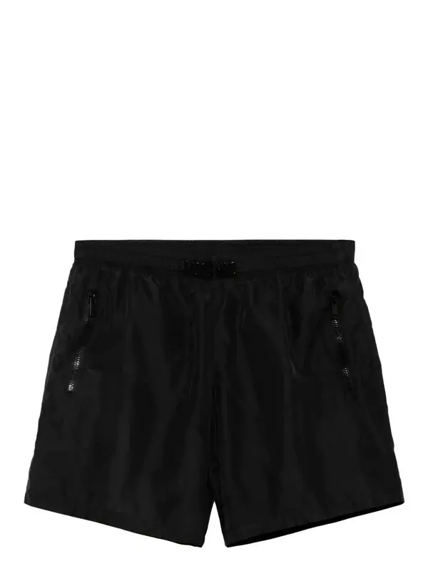 Moschino Zip Fastening Pockets Swim Shorts - Black