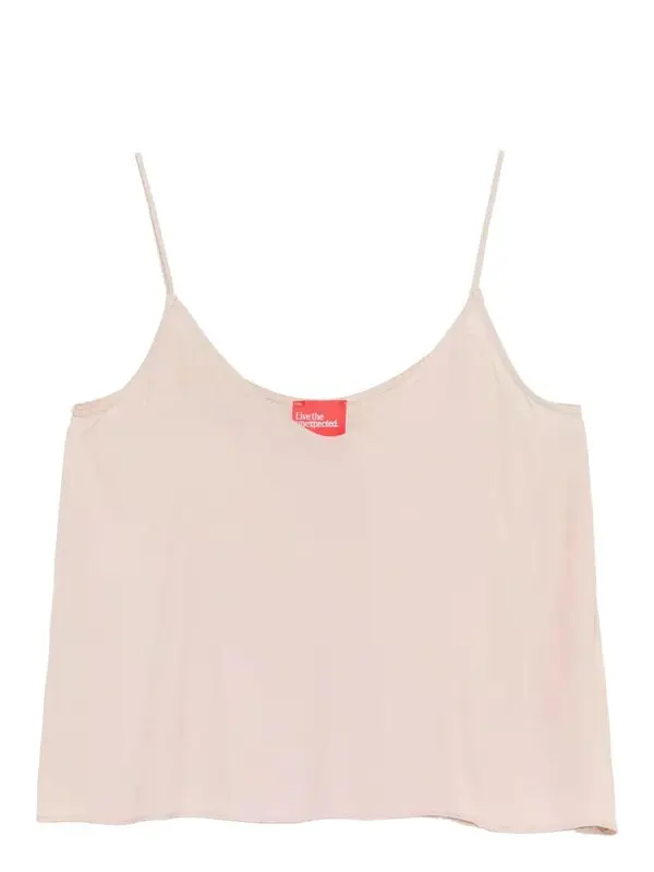 MERCI Georgette Tank Top - Neutrals