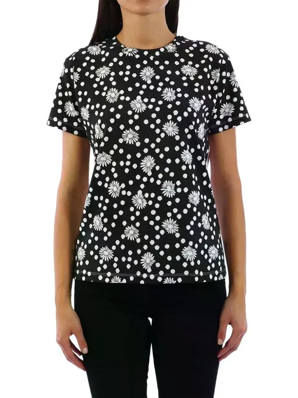 UNGARO Emanuel Floral Print T-shirt - White