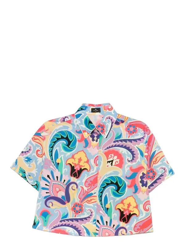 Etro Paisley-print Shirt - Pink