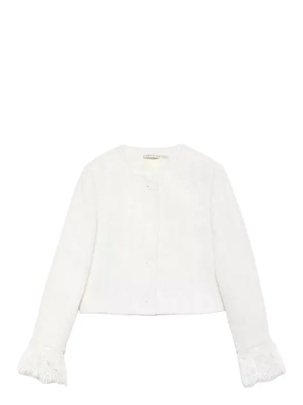 Alice + Olivia Millie Jacket - White