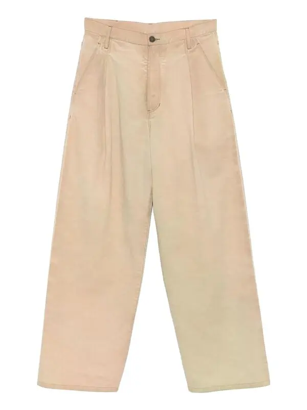UMA WANG Wide-leg Trousers - Neutrals