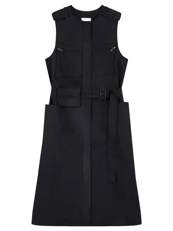 STUDIO TOMBOY Layered Sleeveless Dress - Blue