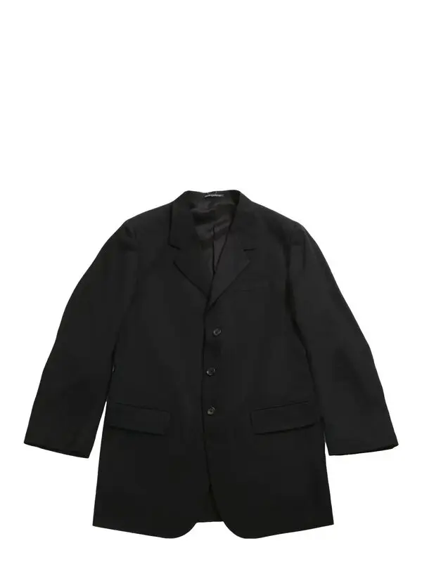 Yohji Yamamoto Wool Blazer - Black