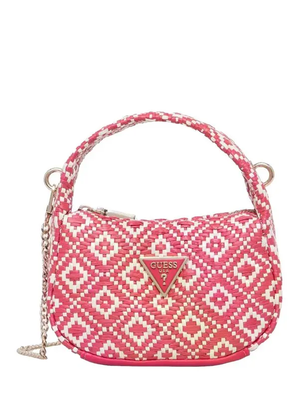 Guess Graphic-print Tote - Pink