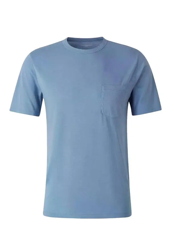 Officine Générale Patch-pocket T-shirt - Blue
