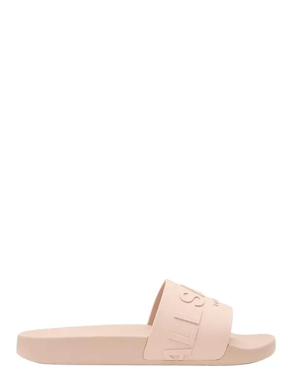 ALLSAINTS Biggy Logo Sliders - Rose Dust Pink