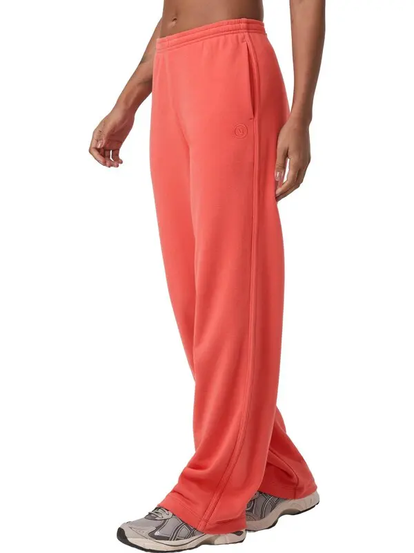 Vuori Sedona Straight Leg Sweatpant - Bright Coral