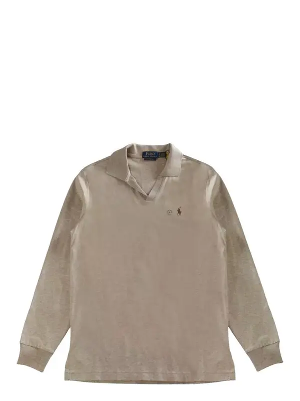 Polo Ralph Lauren Polo Pony Motif Polo Shirt - Neutrals