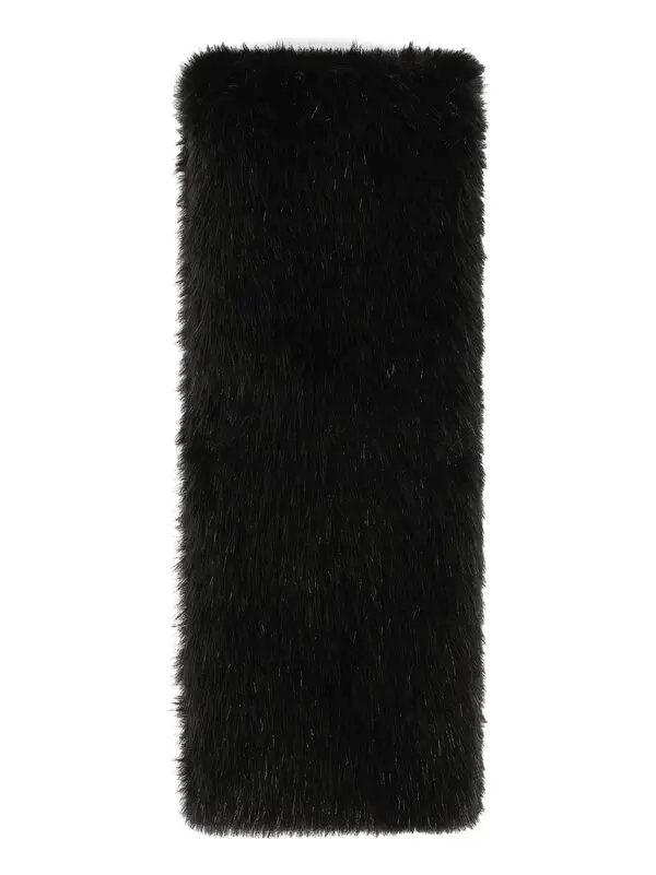 Dolce & Gabbana Faux Fur Muff - Black