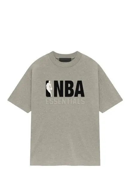 Fear Of God Essentials Nba Tee Shirt - Warm Heather