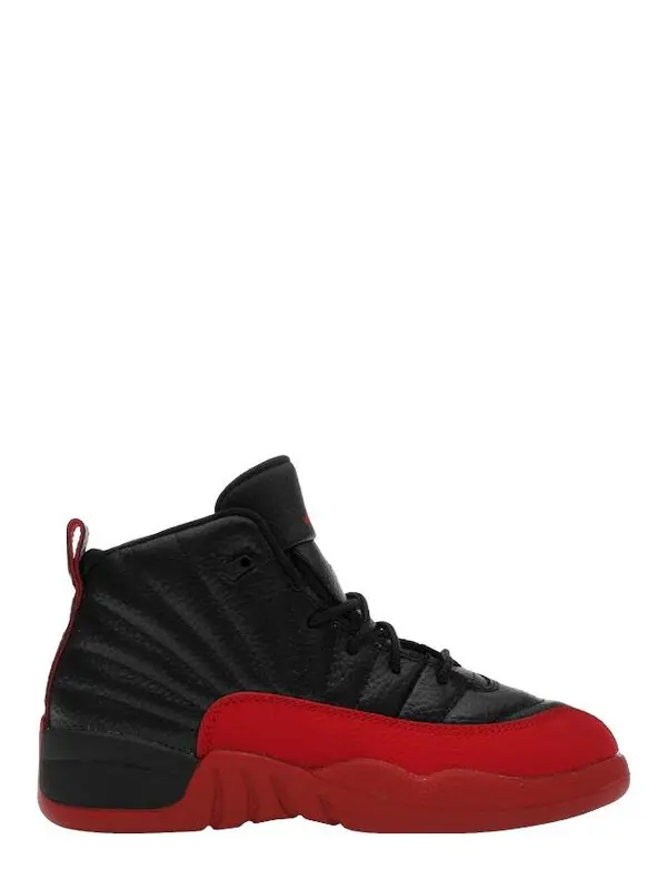 JORDAN 12 Retro Flu Game - Black/varsity Red