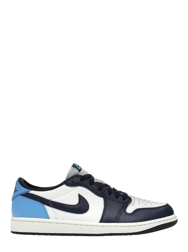 JORDAN 1 Low Og Unc - Obsidian/university Blue/sail