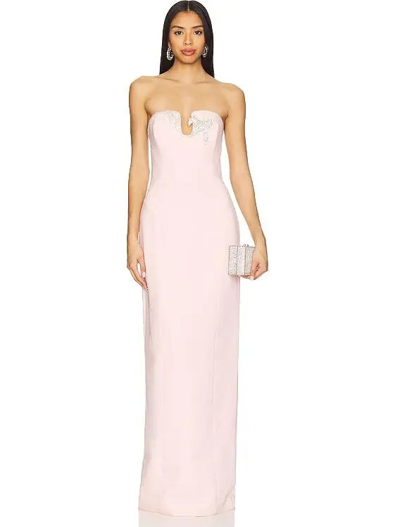 Rachel Gilbert Leura Gown - Rosewater