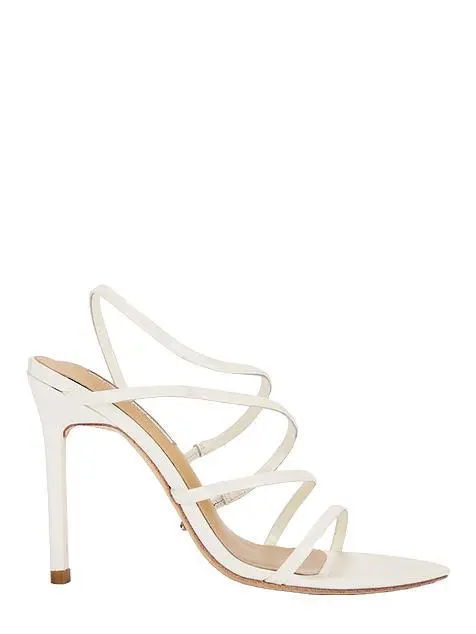 TONY BIANCO Milana Strappy Sandal - White Patent