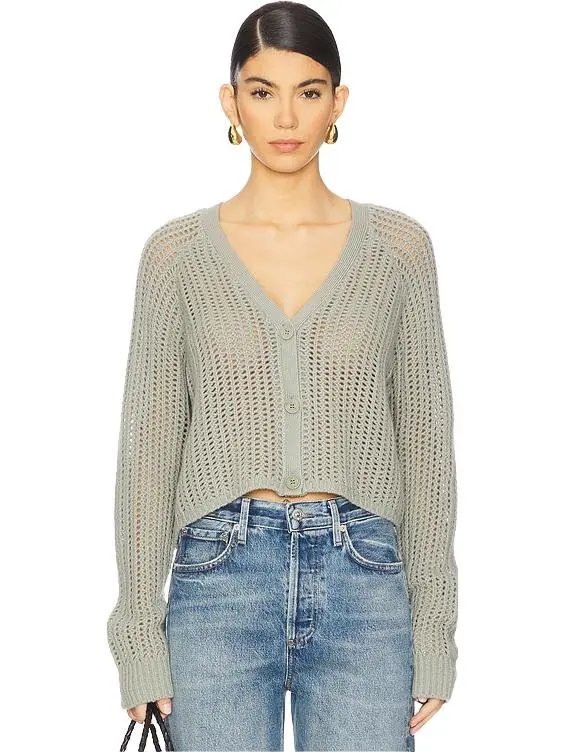 Sablyn Yasmeen Slouchy Cardigan - Eucalyptus