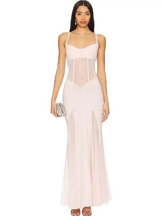 OW Serenity Maxi Dress - Light Pink