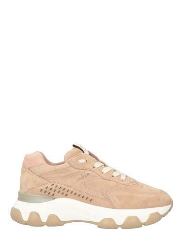 Hogan Soft Leather Sneakers - Sand