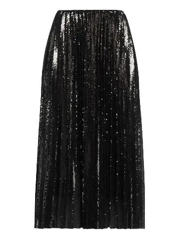 Fabiana Filippi Midi Skirt With Sequins And Tulle - Green