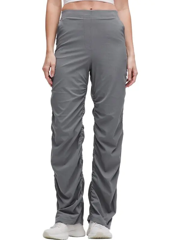 Lululemon Dance Studio Slim-fit High-rise Flared Pant - Solar Grey