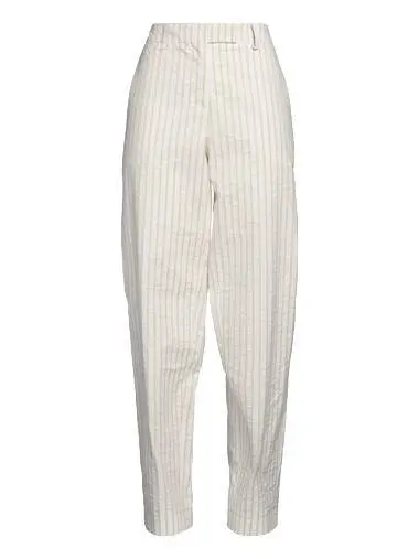 Fabiana Filippi Tapered Striped Pants - White