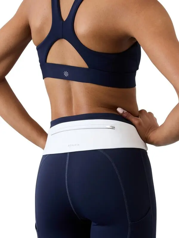 Athleta Pacesetter Run Belt 2.0 - Bright White