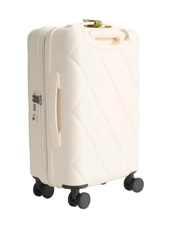 VERA BRADLEY 22" Adair Spinner Rolling Luggage - White